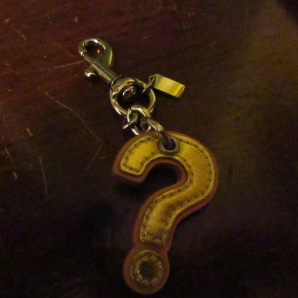 Coach | Jewelry | Coach Question Mark Key Fob | Poshmark